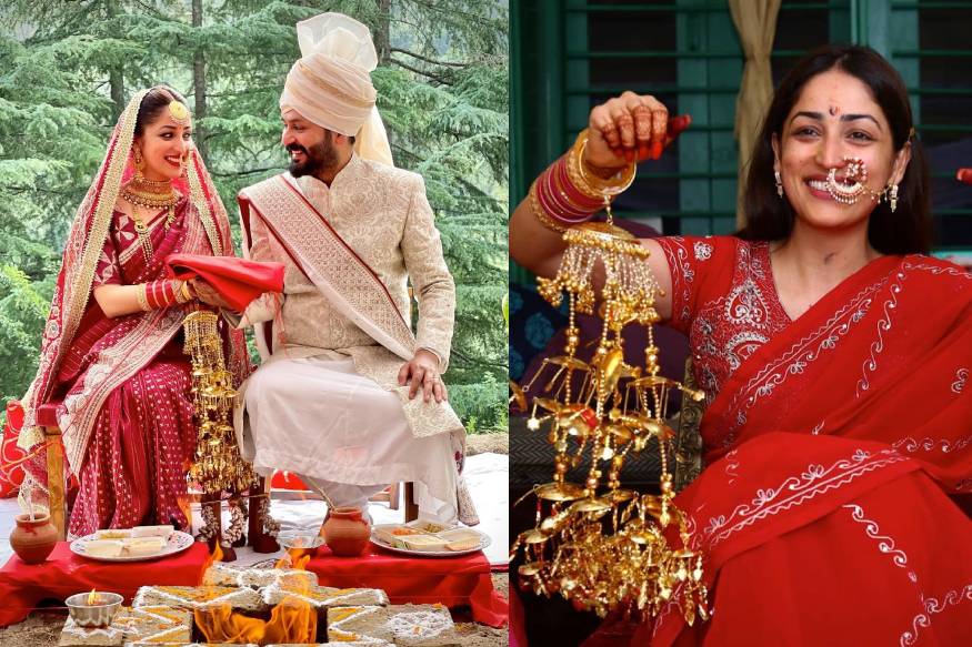 Yami Gautam's Wedding Pictures: Check Out Her Traditional Himachali ...
