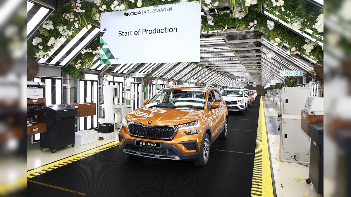 Skoda Auto India Begins Production of Kushaq SUV at SAVWIPL Pune Plant ...