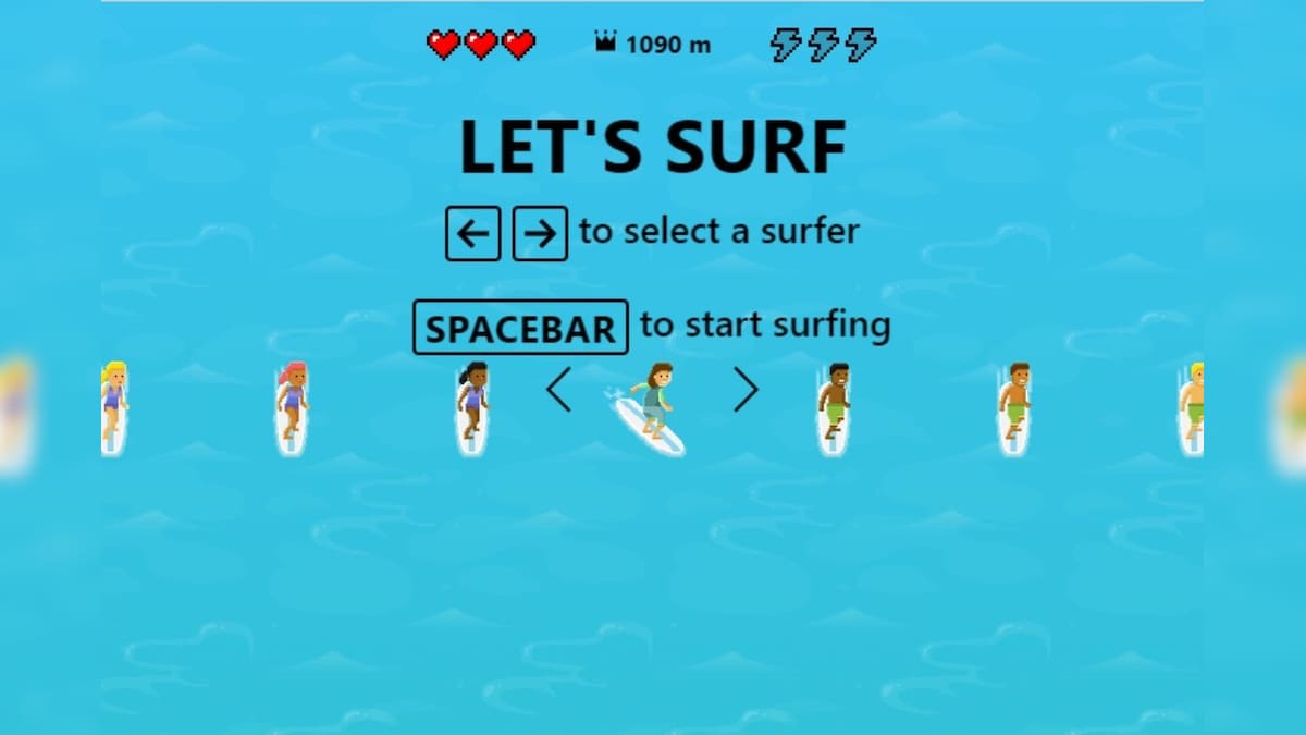 Microsoft Edge Has a Great Hidden Browser Game Called Surf, and It Is ...