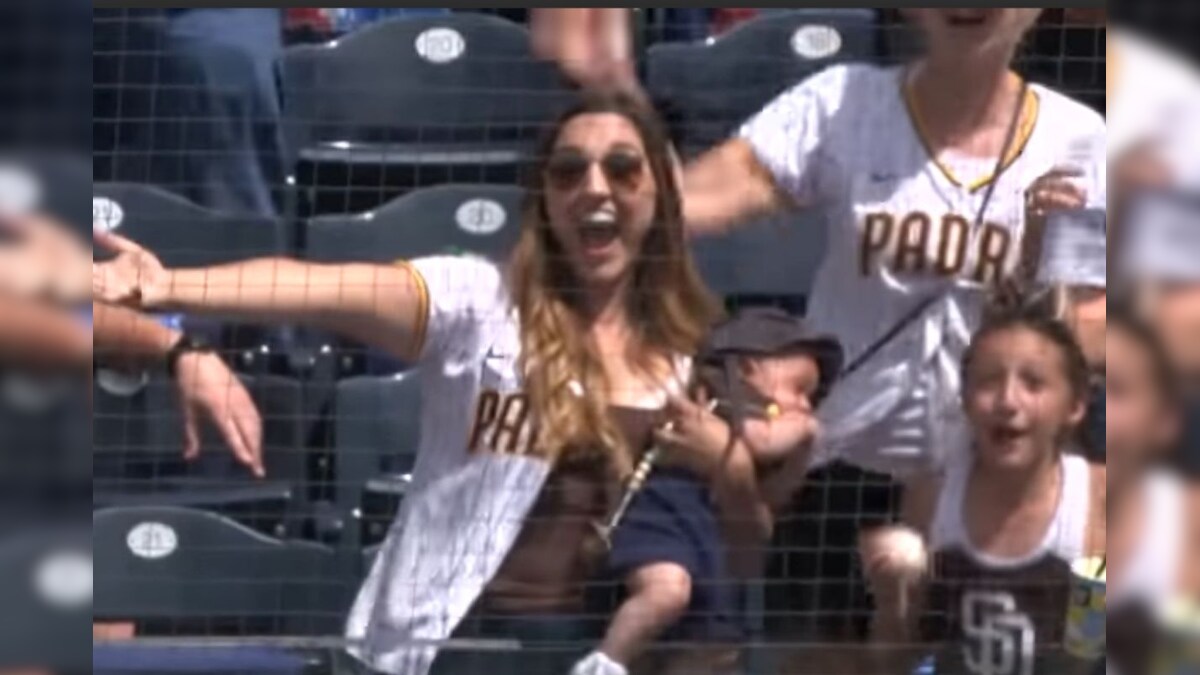 WATCH: Woman's 'Incredible' One-hand Catch while Holding Baby at ...