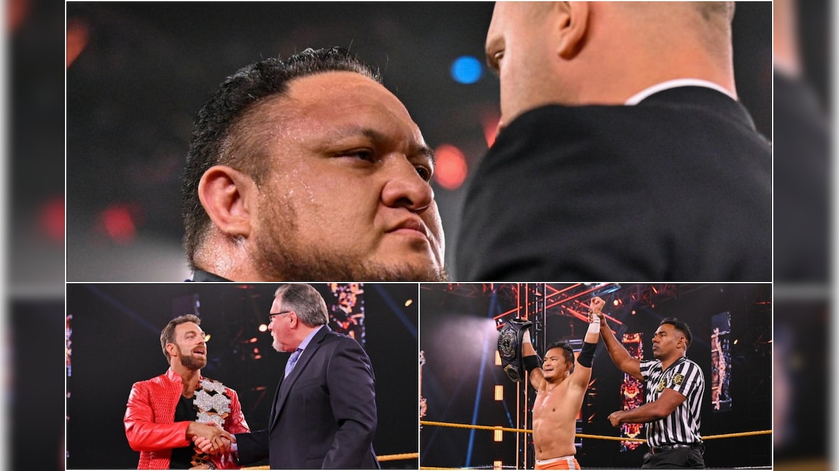 Wwe Nxt Results Samoa Joe Returns As William Regals Enforcer Adam