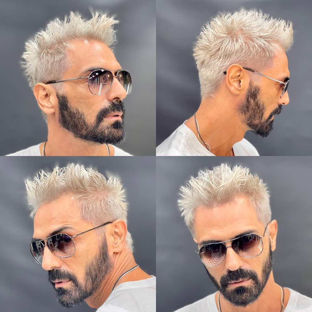 Arjun Rampal's Platinum Blonde Hairdo Looks Hot, Actor Gears Up For ...