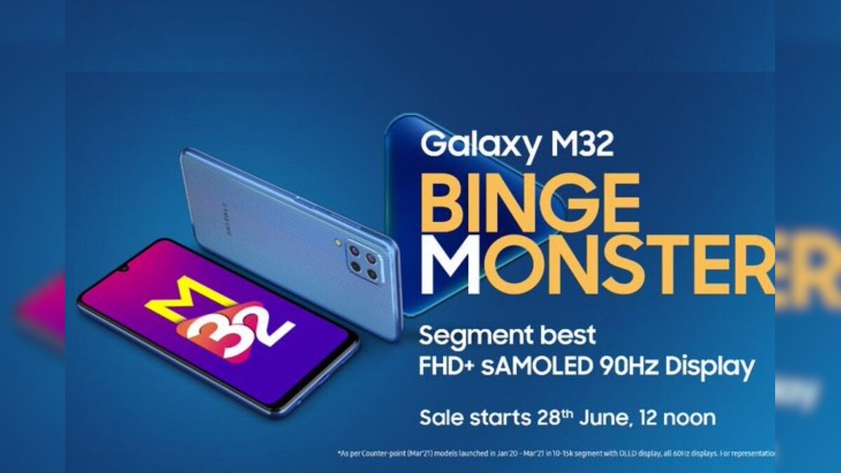 Samsung Galaxy M32 With 90Hz Display, Quad Rear Cameras Launched in ...