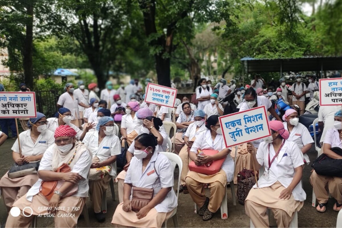 Medical Services Hit in Maha as Over 30,000 Nurses Protest over ...