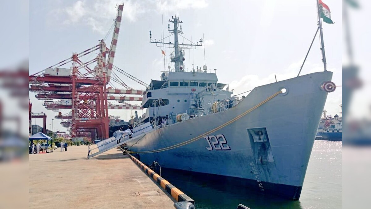 India Dispatches State-of-the-art Naval Ship to Help Sri Lanka Survey ...