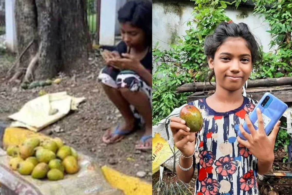 Jamshedpur Girl Sells A Dozen Mangoes For Rs 1 2 Lakh Buys Smartphone