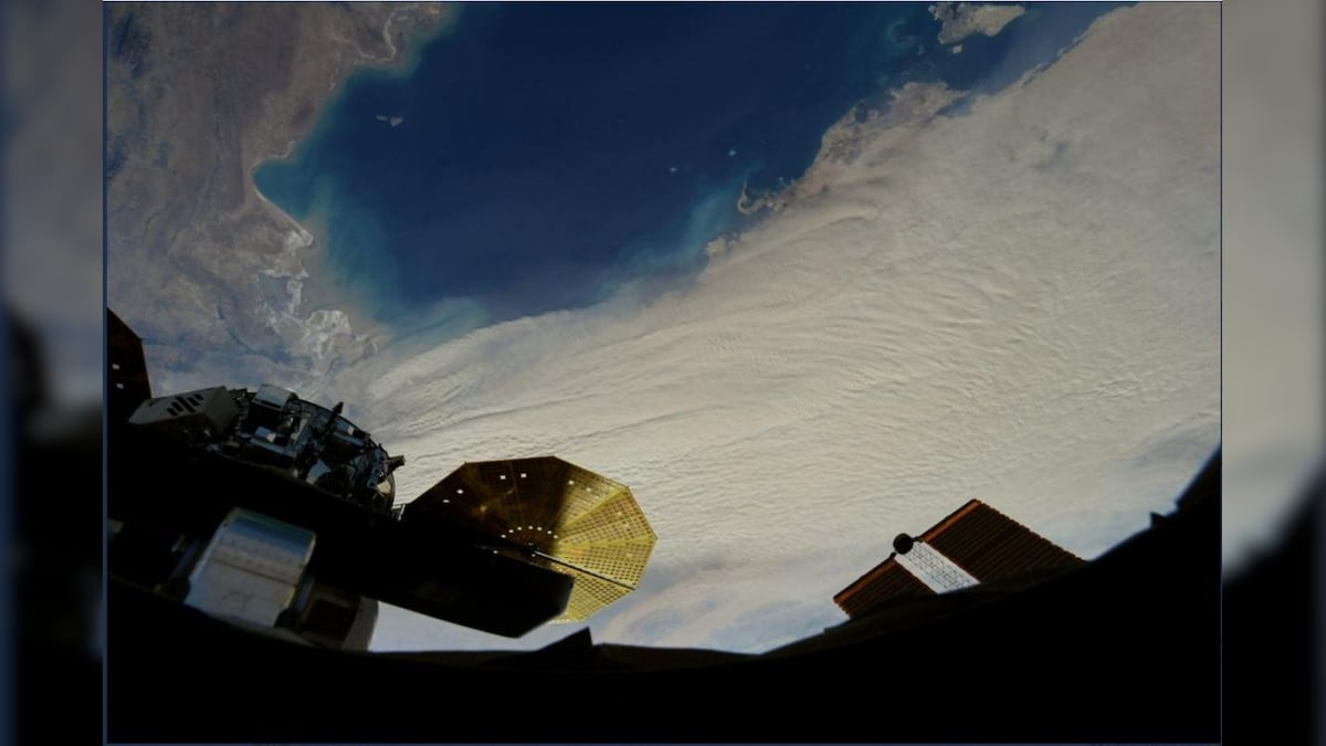 Astronaut Shares Stunning Photo of What Sandstorms Look Like From Space