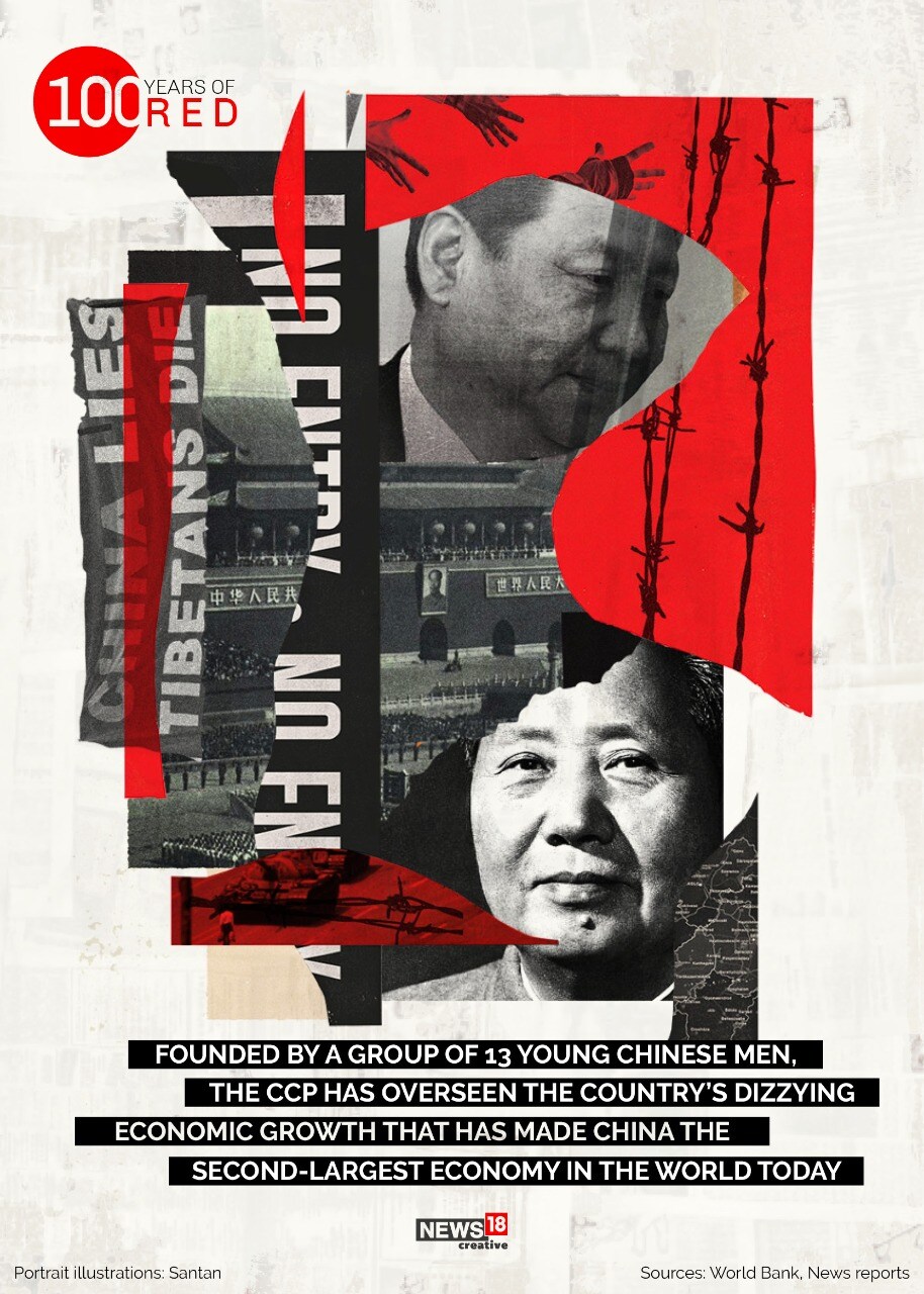 In Pictures: China's Communist Party Celebrating its 100th Birthday ...