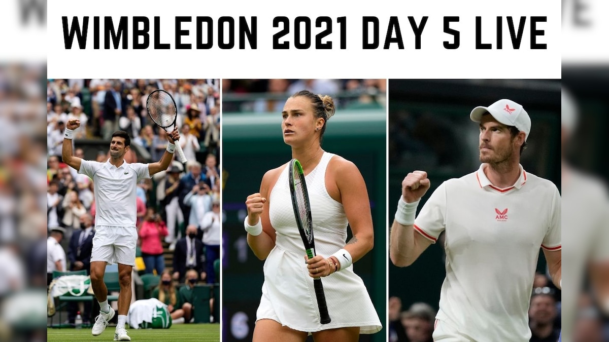 Wimbledon 2021 News Highlights: Murray Out; Djokovic, Jabeur in Round 4 ...
