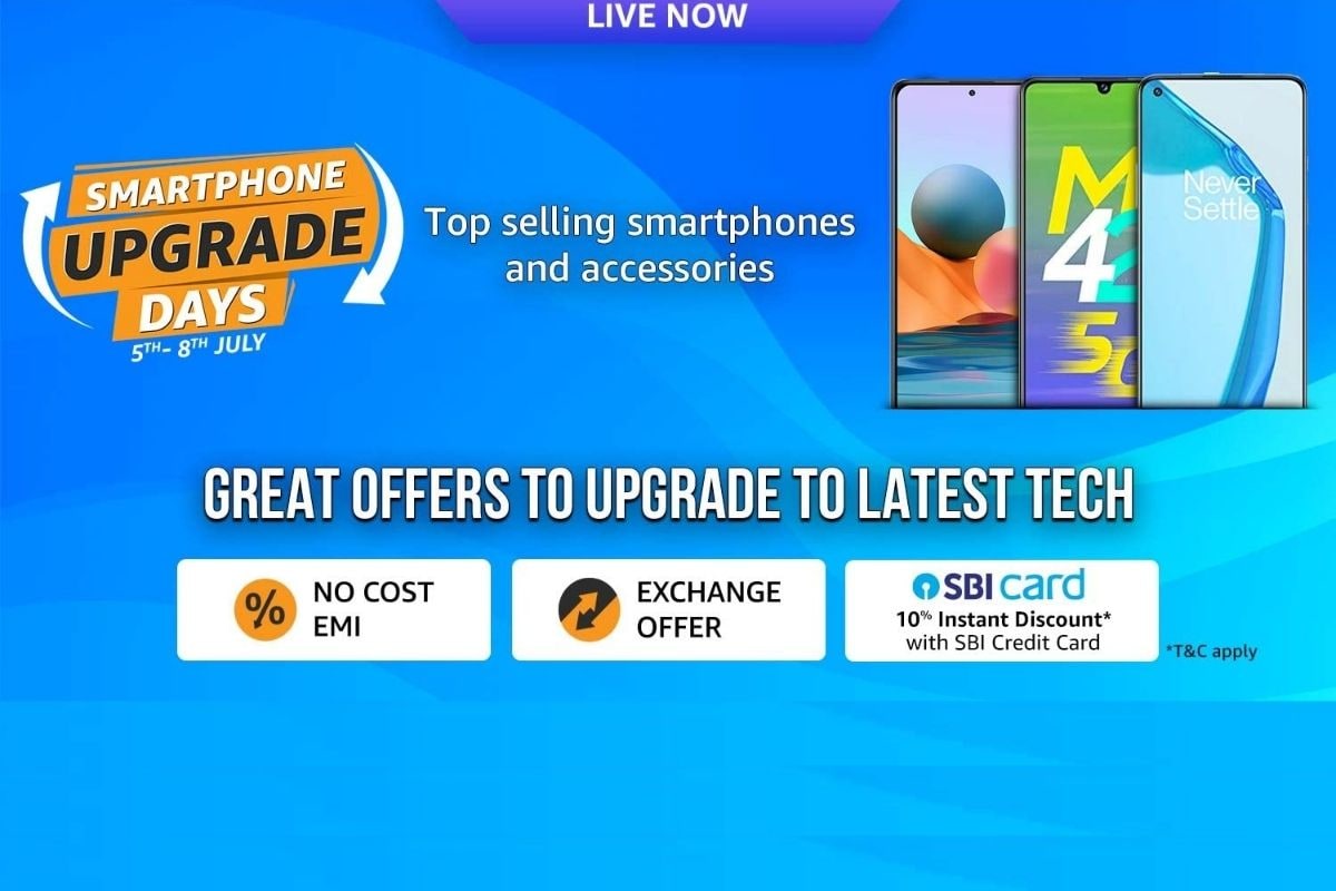 Amazon Smartphone Upgrade Days Sale Now Live: Check Deals and Best ...