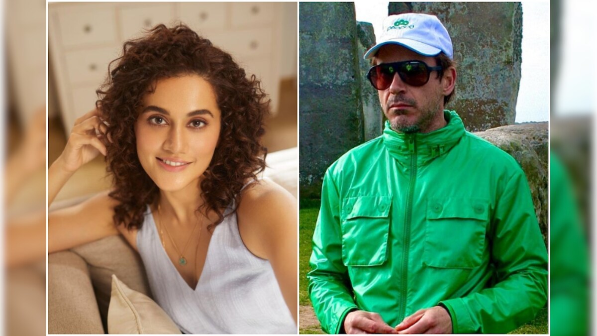 When Taapsee Pannu DM'd 'Iron Man' Robert Downey Jr - News18