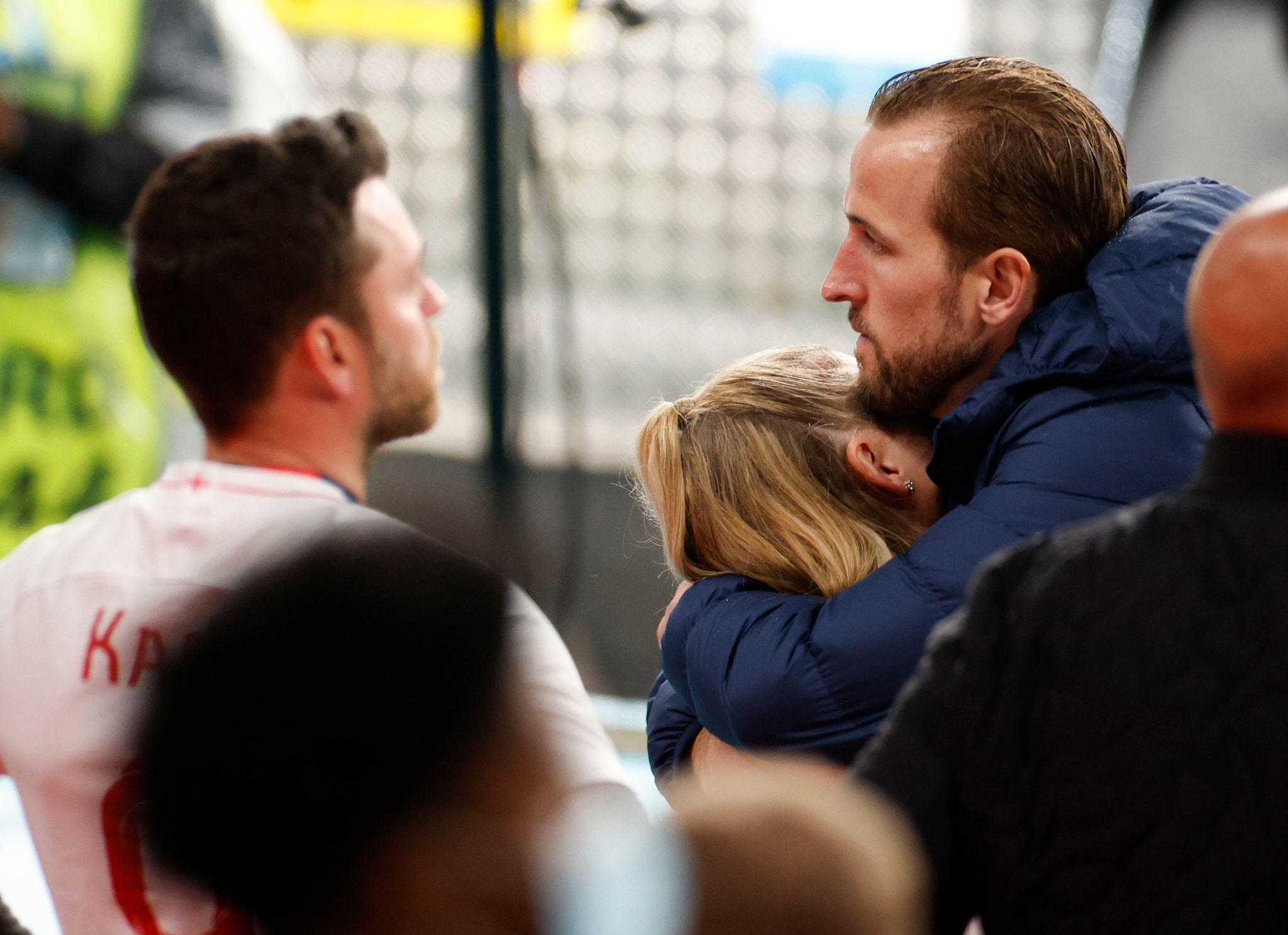 IN PICS: Harry Kane Consoles Wife Kate as She Bursts Into Tears After ...