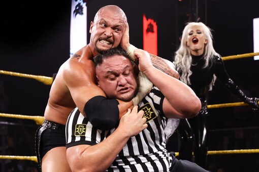 Wwe Nxt Results Karrion Kross Dominates Referee Samoa Joe After