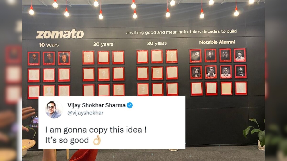 Zomato's 'Wall of Fame' With Photos of Employees is Viral, Paytm CEO ...