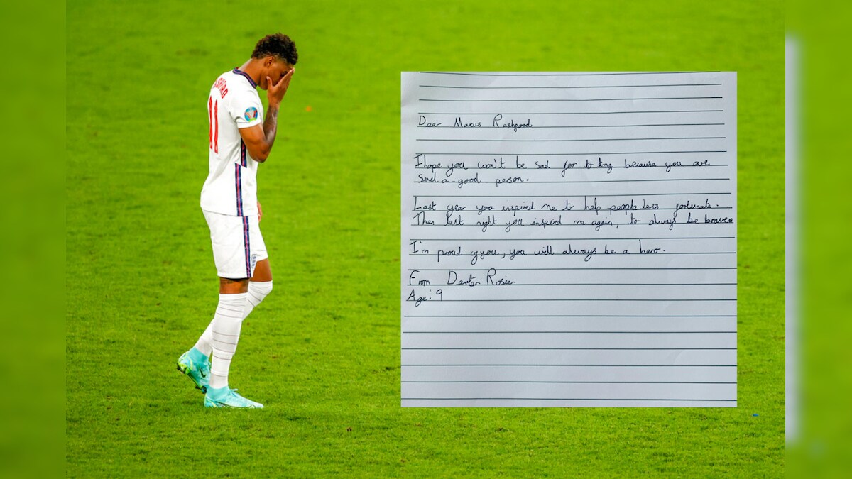 A Hero! Marcus Rashford Receives Emotional Letter of Support from 9 ...