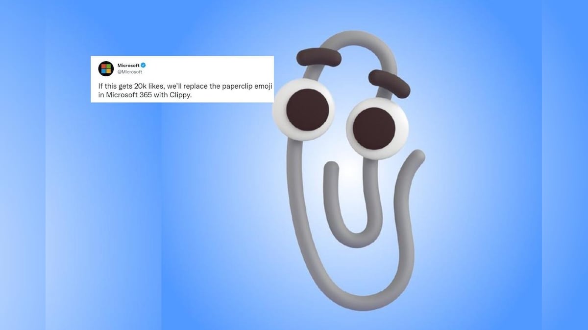 Remember Clippy From Microsoft Office? He Maybe Making a Comeback - News18