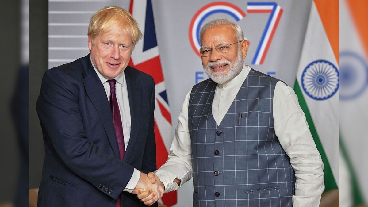 Clash in UK Parliament Over Johnson-Modi Handshake By-election Leaflet ...