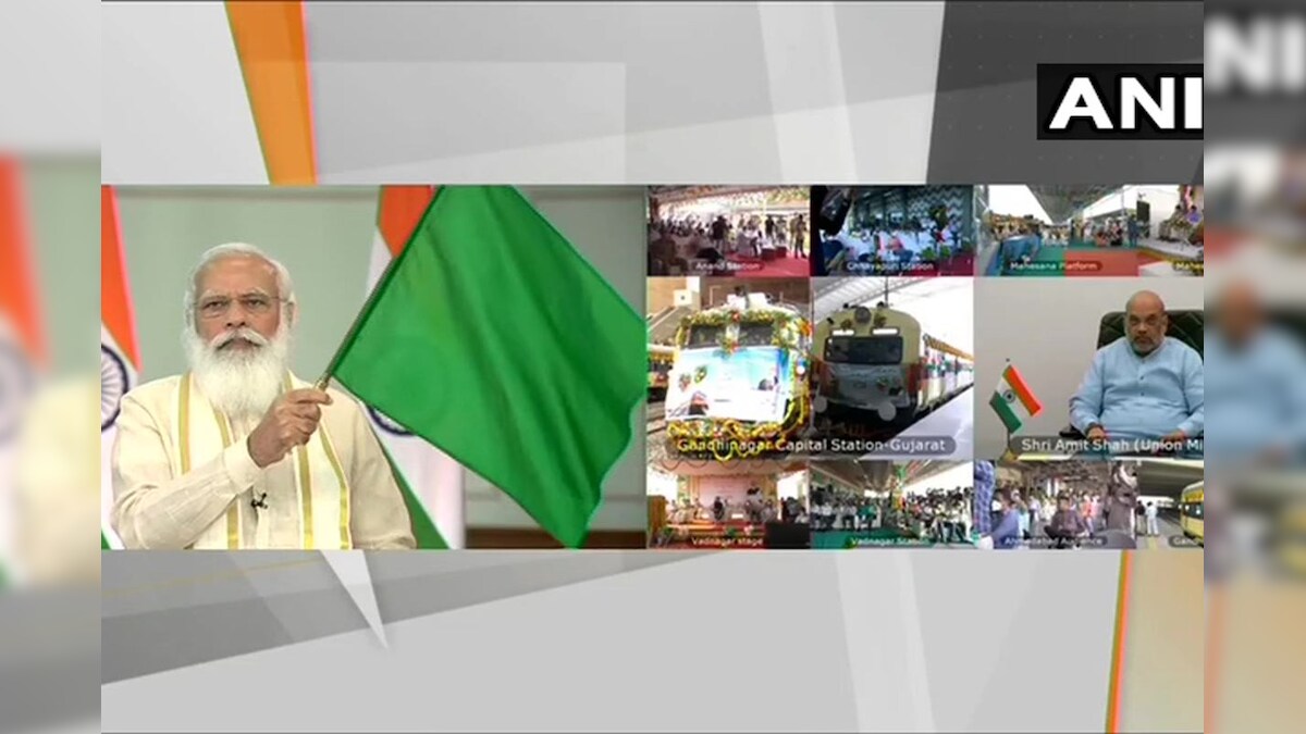 PM Modi Inaugurates Development Projects in Gujarat; Hails Covid ...