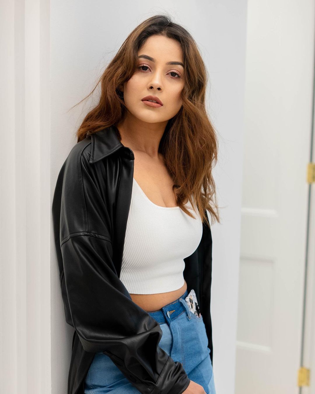 Shehnaaz Gill Stuns In Sexy Blazer As She Models For Dabboo Ratnani ...
