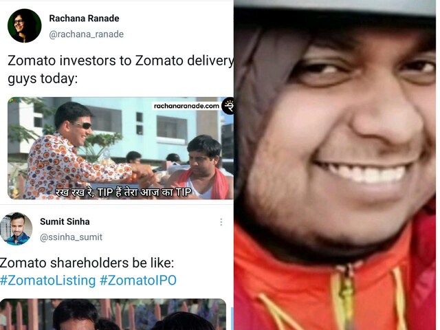Zomato's Blockbuster Stock Market Entry Celebrated with Hilarious Memes ...