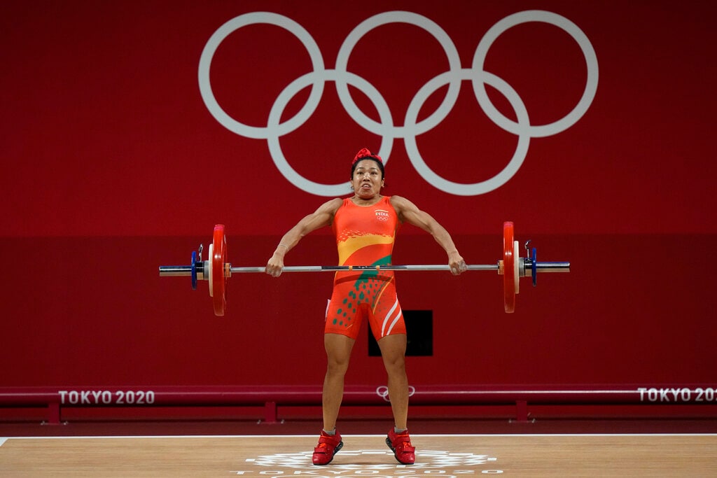In Pictures: How Weightlifter Mirabai Chanu Snatched Historic Olympic ...
