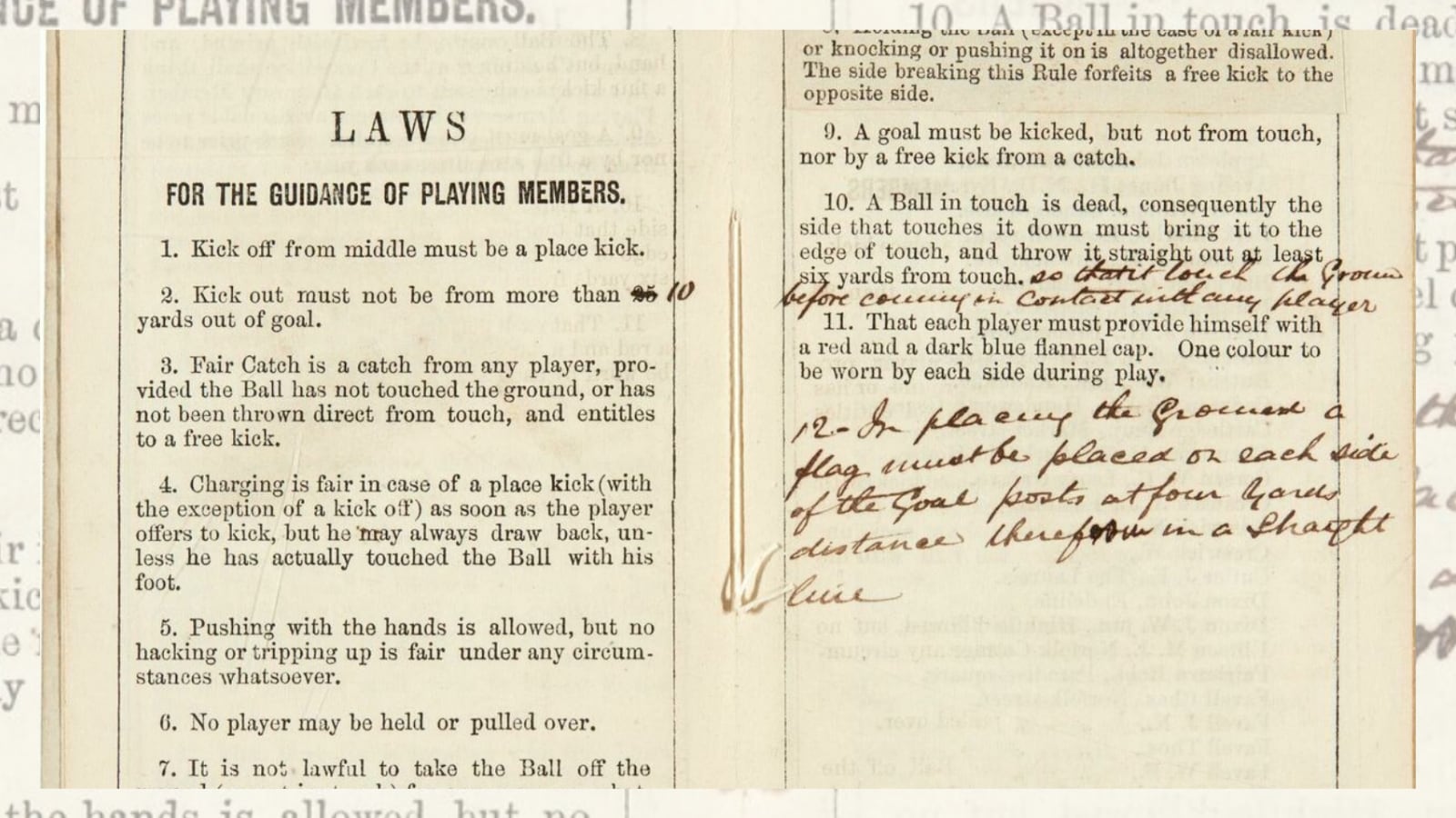 World’s Oldest Football Rule Book From 1858 Sells for 58 lakhs | Buzz ...