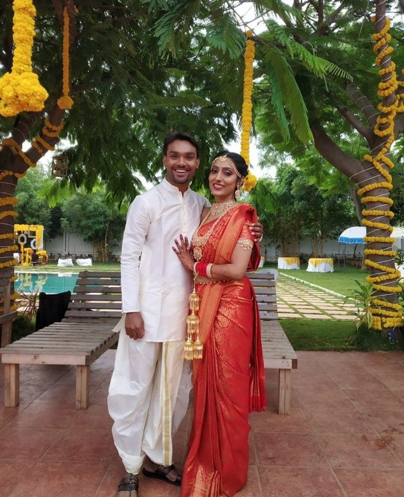 In Pics: India Bowler Sandeep Sharma Gets Married to Tasha Sathwick ...