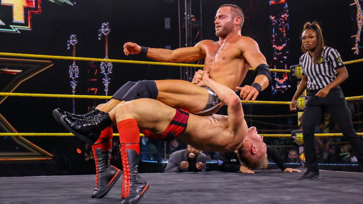 Wwe Nxt Results Karrion Kross And Samoa Joe Brawl Their Way Into