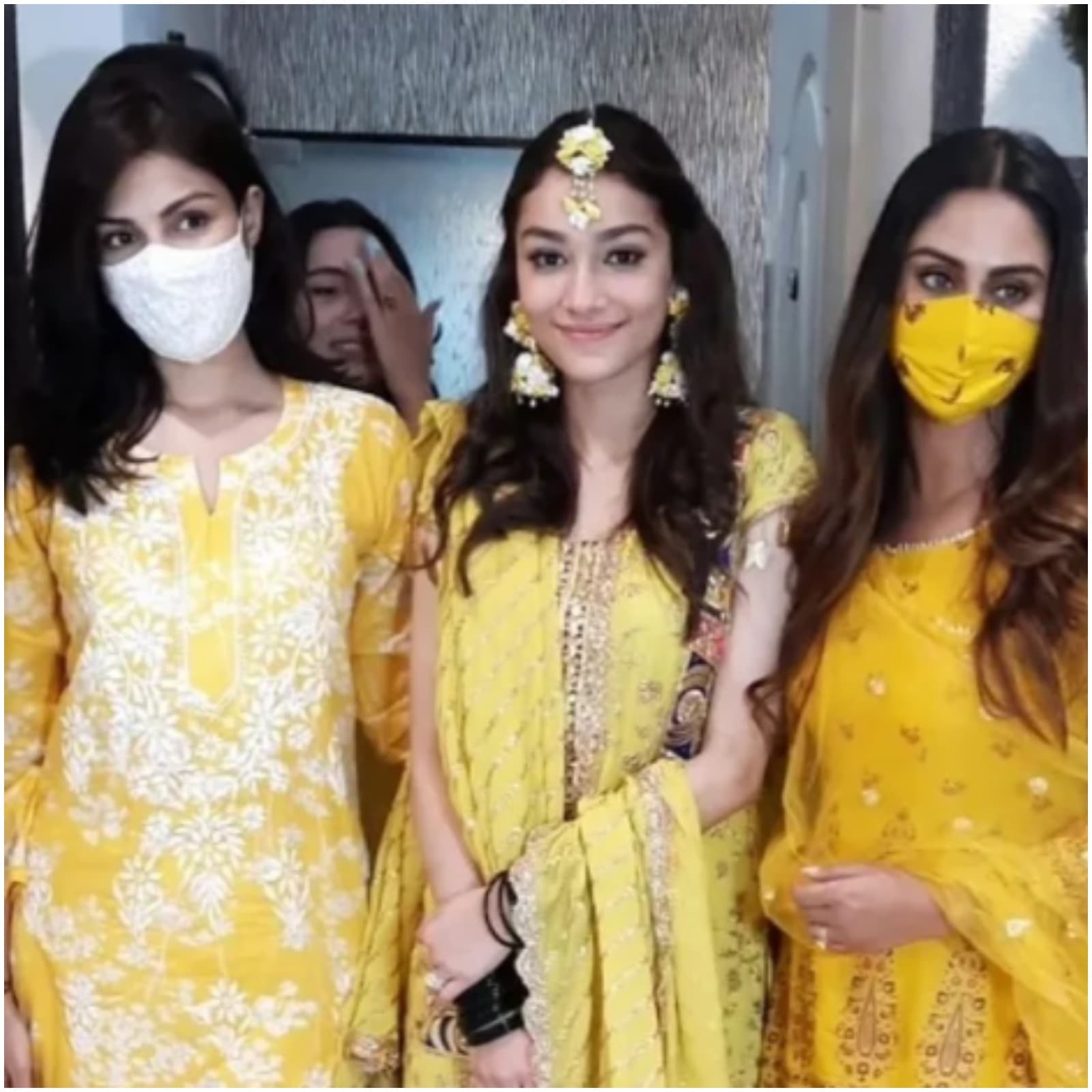 In Pics: Krystle D'Souza, Rhea Chakraborty Attend Rumi Jaffery's ...
