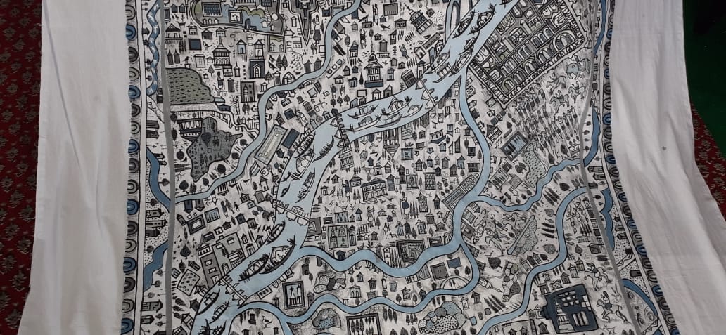 In Photos: Paper Mache Artist's Map of Ancient Srinagar Shows ...