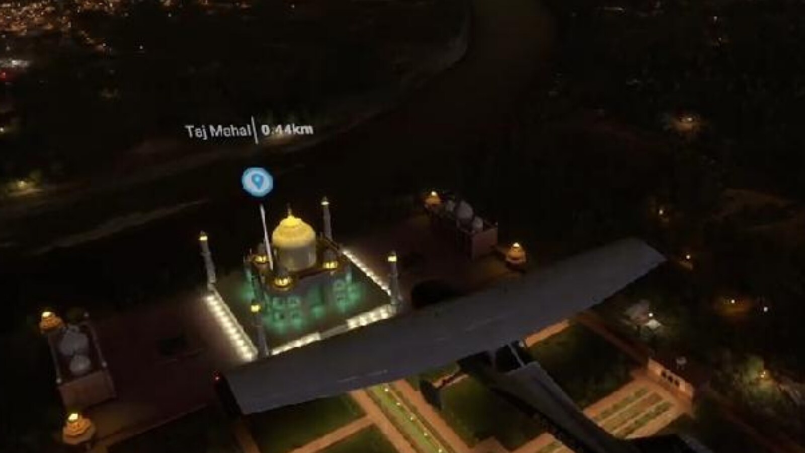 WATCH: Viral Video Shows View of Taj Mahal in Flight Simulator 2020 ...