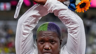 US Supports Shot Putter Raven Saunders After First Olympic Podium ...