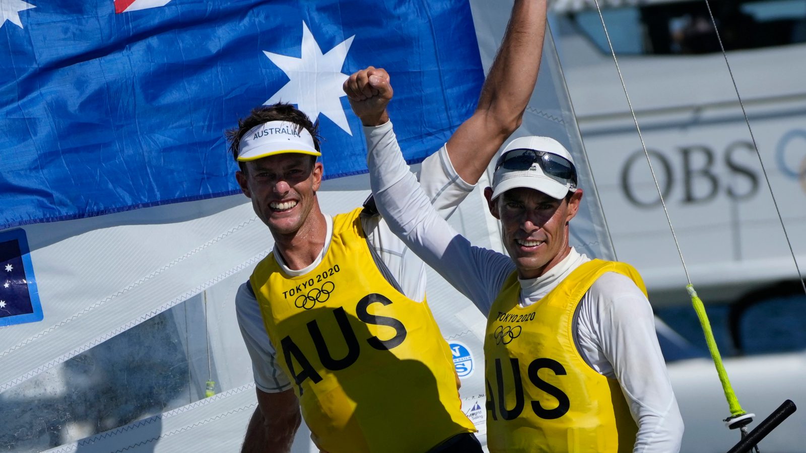 Tokyo 2020: Mathew Belcher and Will Ryan Bag Men's 470 Sailing Gold For ...