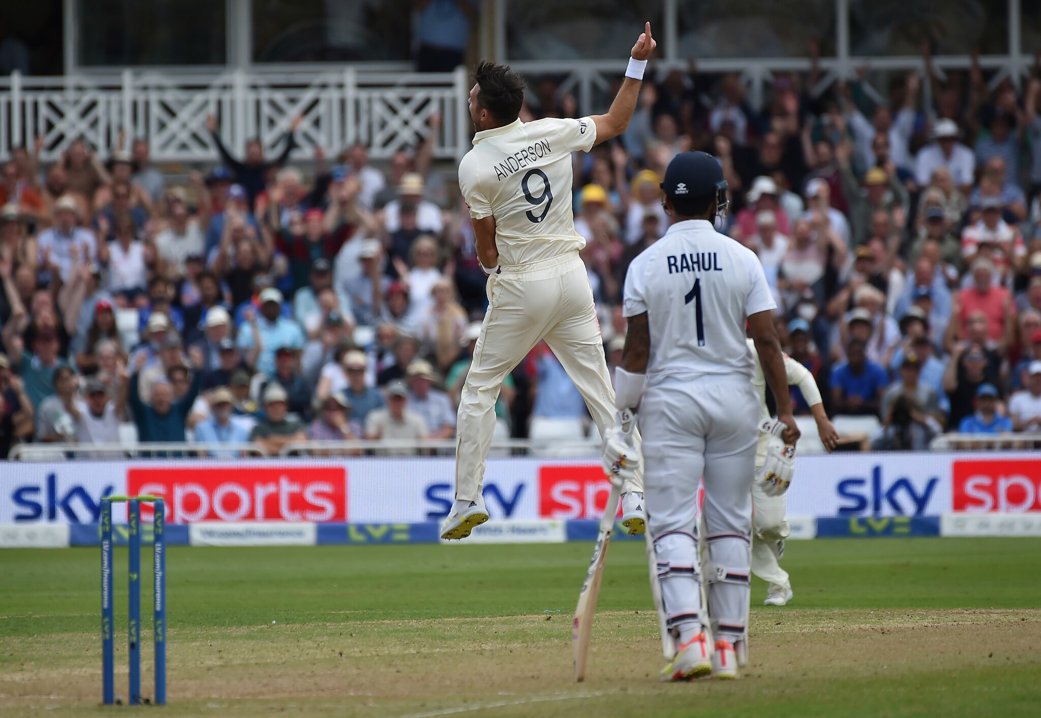 IN PICS: India vs England-KL Rahul, James Anderson Dazzle Before Rain ...