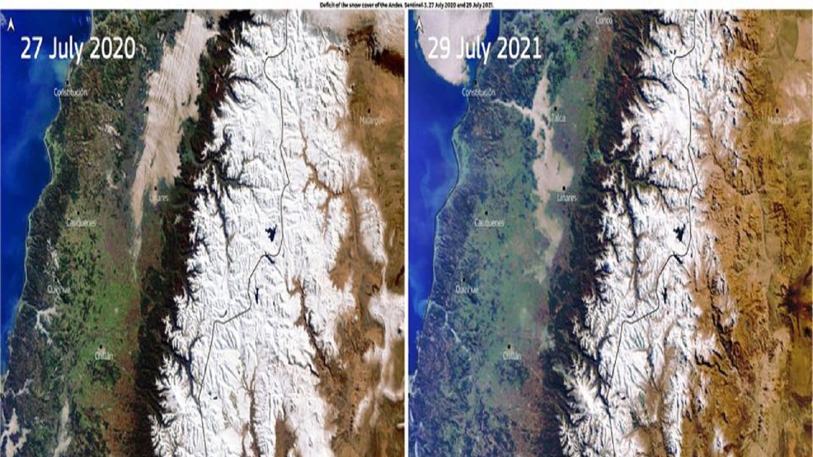 'Mega-drought' in Andes From Climate Change Leaves Some Peaks Without ...