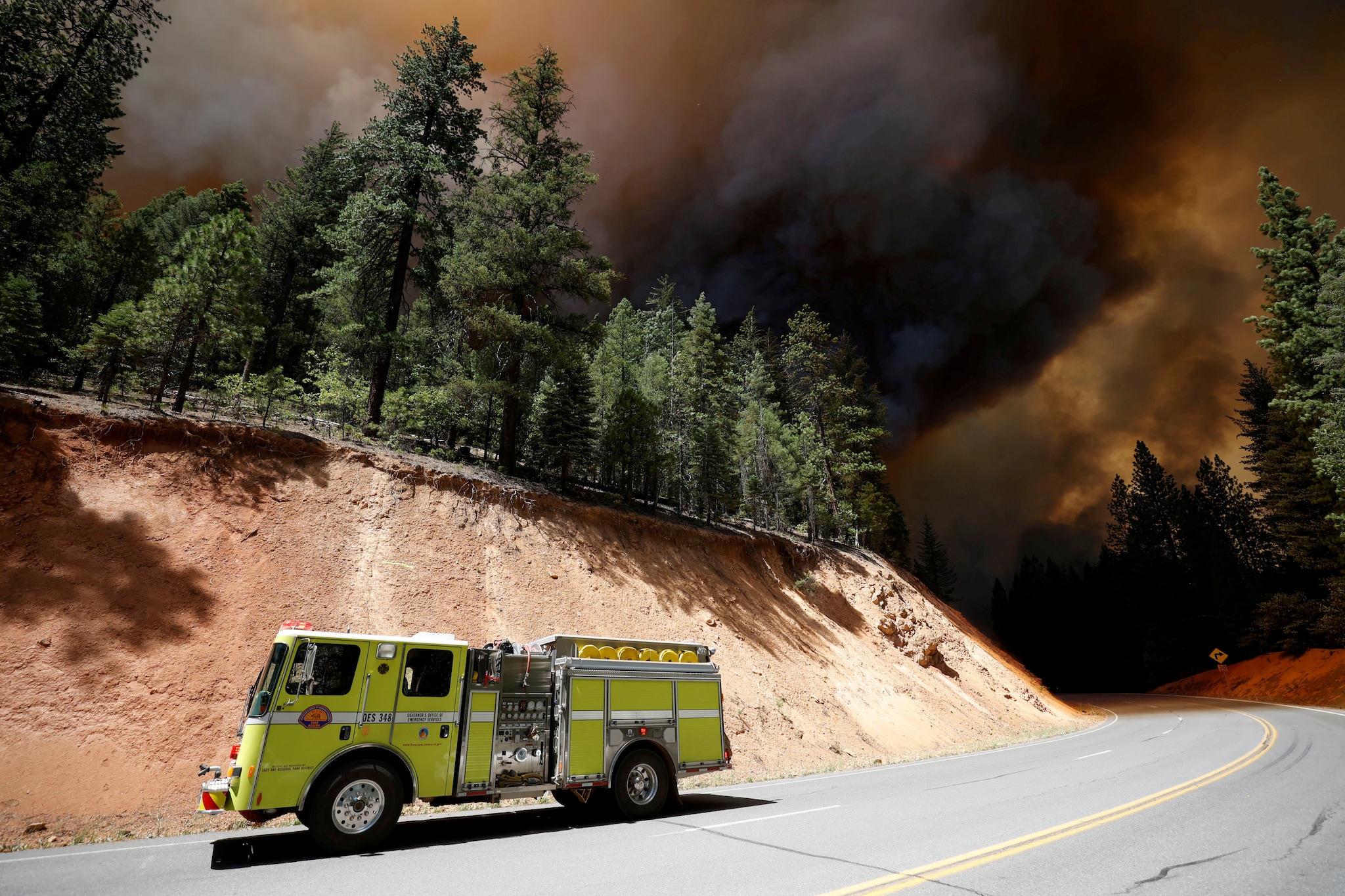 Wildfires Burn California: After River, Dixie Blaze Turns Town to Ashes ...