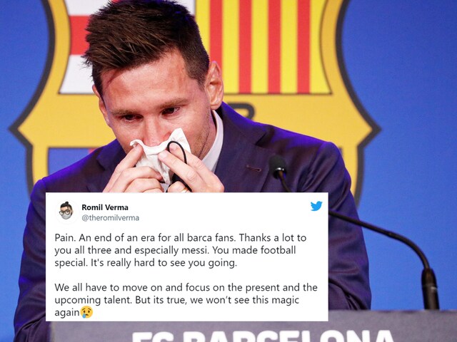 Lionel Messi's Emotional Goodbye to Barcelona Has Everyone Teary-Eyed ...