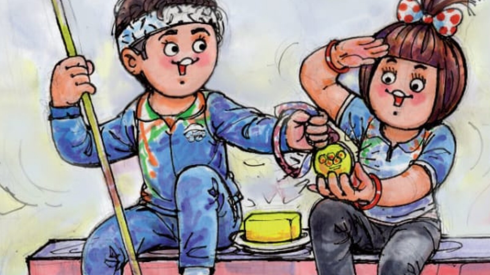 Amul Dedicates Doodle to Tokyo Olympic Gold Medalist Neeraj Chopra ...