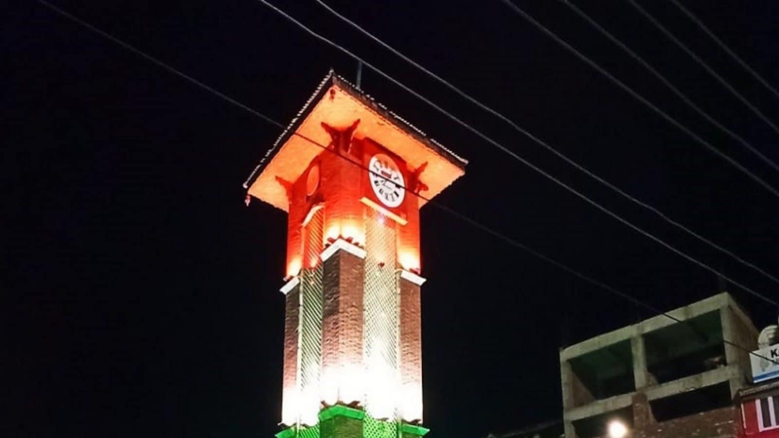 Independence Day: Clock Tower at Srinagar's Lal Chowk Illuminated in ...