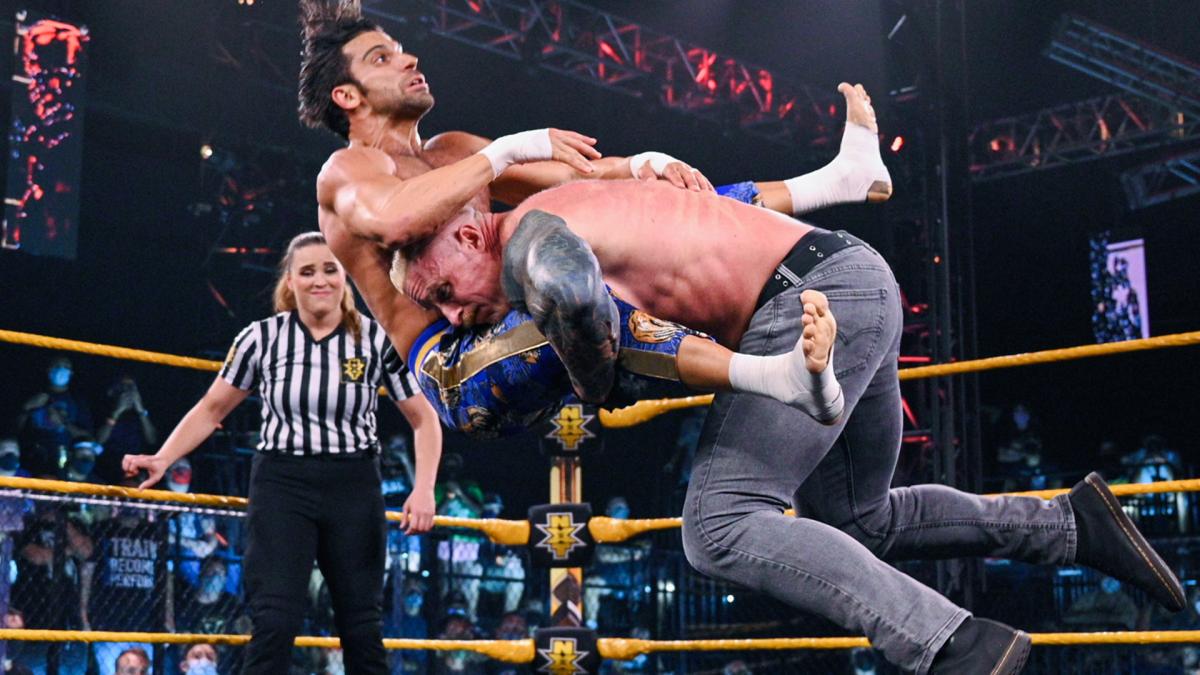 Wwe Nxt Results Karrion Kross And Samoa Joe Brawl Their Way Into