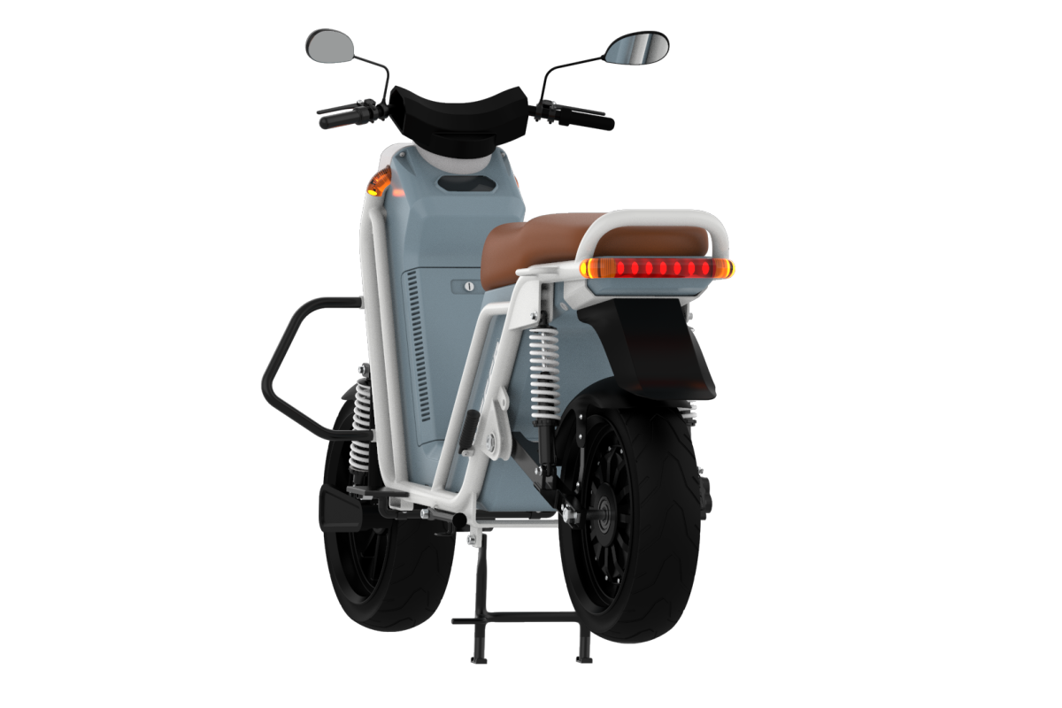 In Pics: eBikeGo Rugged Electric Scooter - Closer Look at Design ...