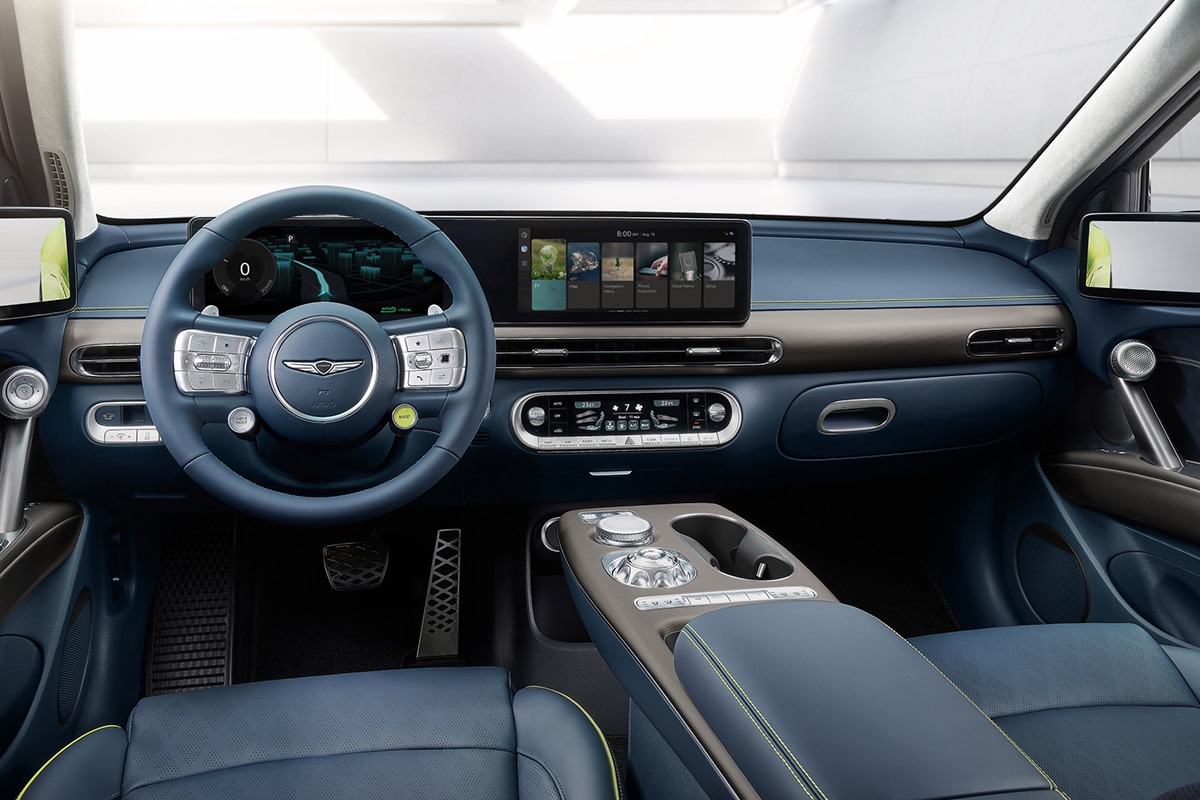 In Pics: Genesis GV60 Electric SUV Crossover Unveiled, See Design ...