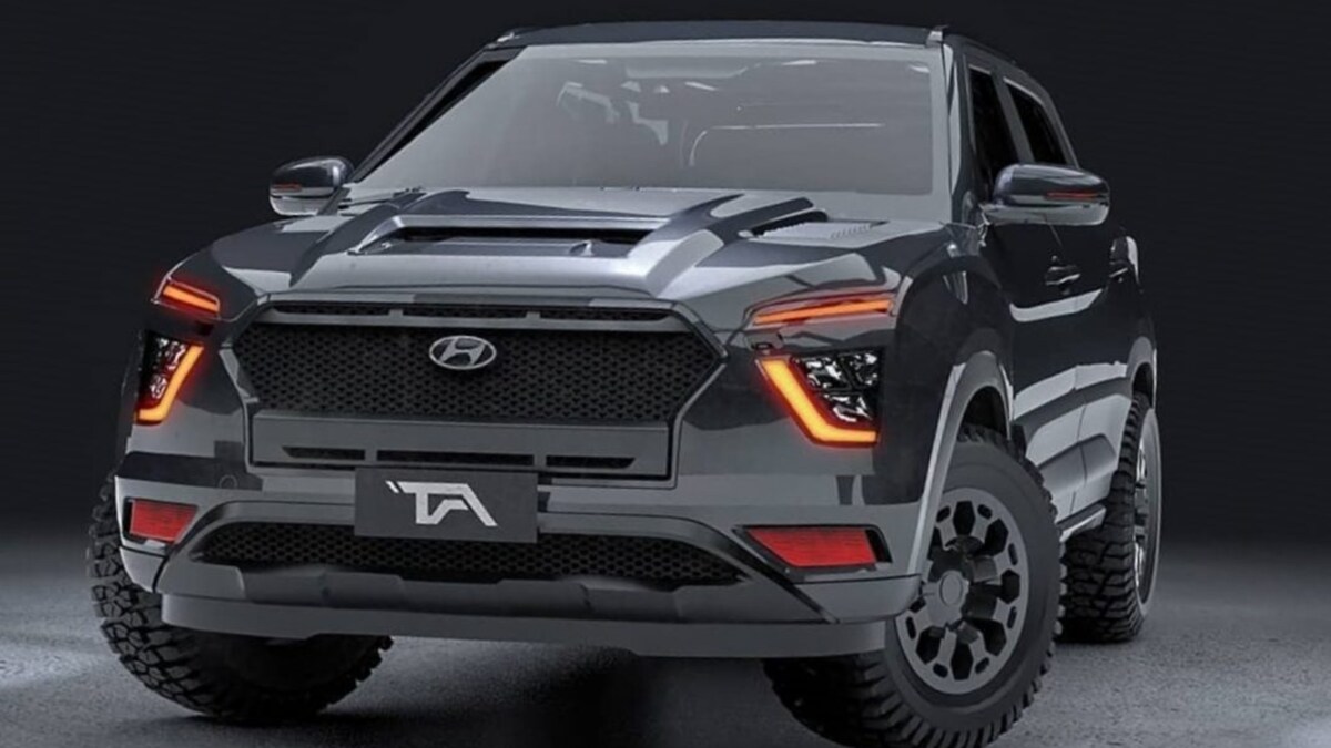 This Hyundai Creta Render as a Dark Edition Model Checks All the Right ...