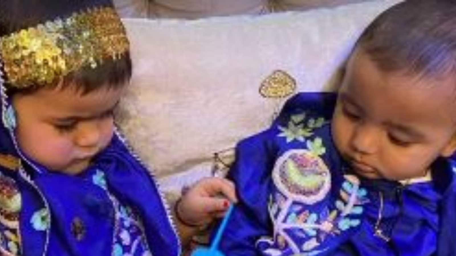 Kapil Sharma's Kids Trishaan and Anayra Celebrates Their Raksha Bandhan ...
