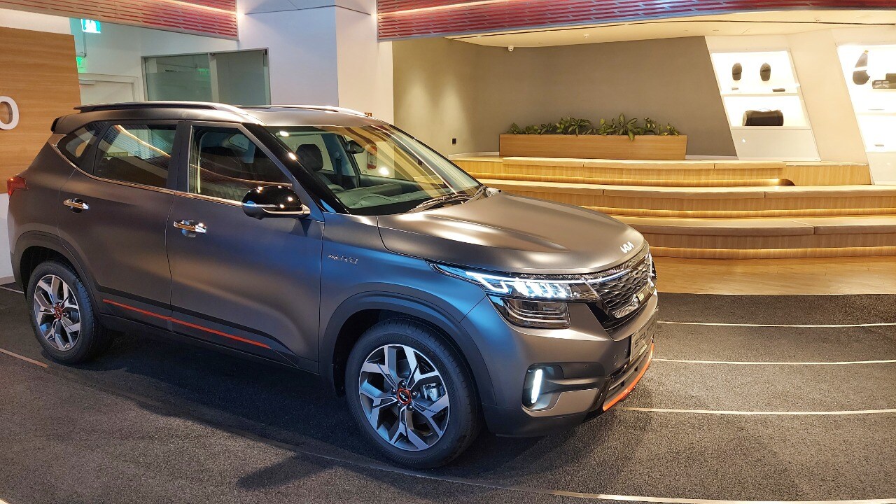 In Pics: Kia Seltos X-Line Trim Unveiled Ahead of Launch: Detailed ...