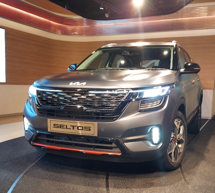 In Pics: Kia Seltos X-Line Trim Unveiled Ahead of Launch: Detailed ...
