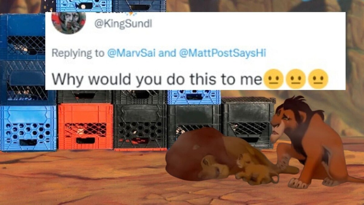 Mufasa Falling Prey to Milk Crate Challenge is One Meme Twitter Isn't ...