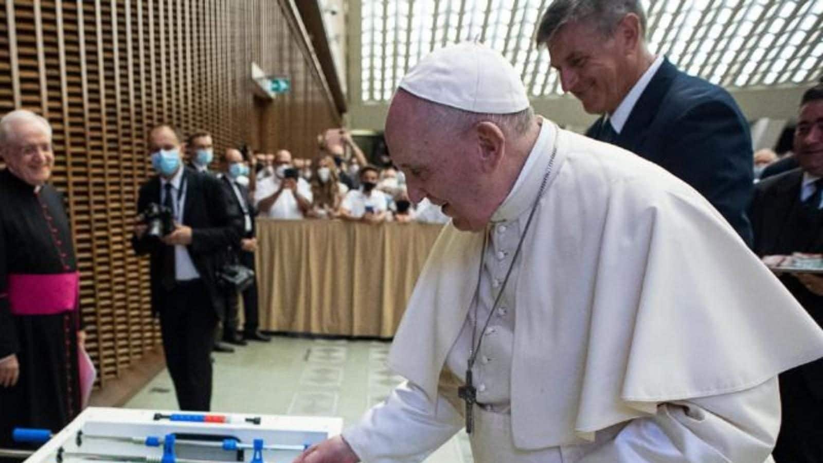 Pope Francis Gets a Foosball Table Keeping Up His Love for Soccer ...