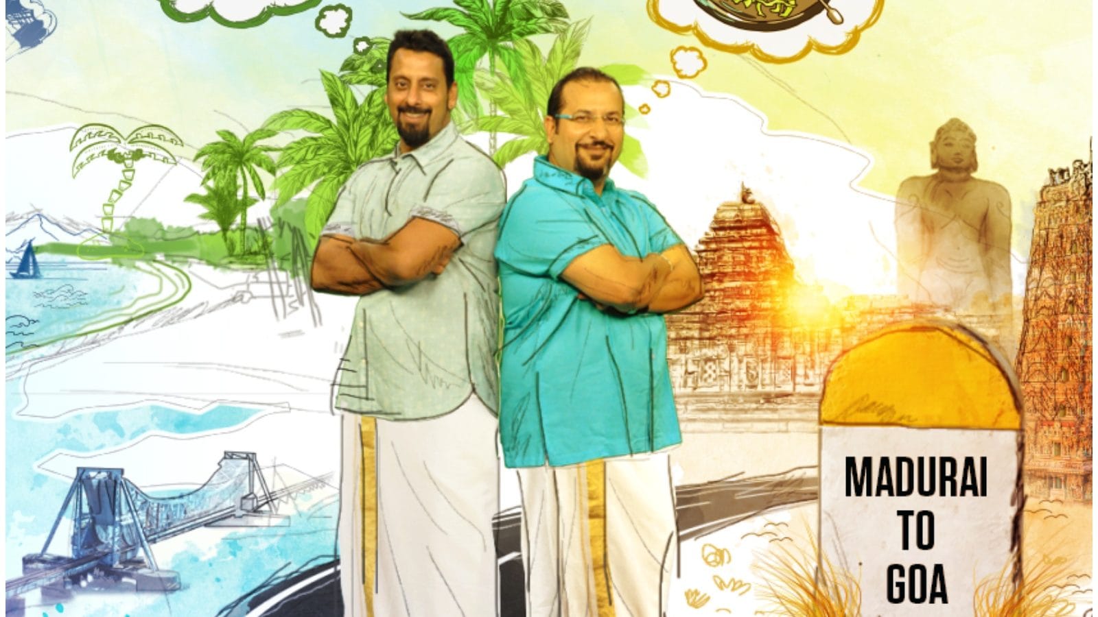 Rocky and Mayur on a South Sojourn in HistoryTV18's #RoadTrippinWithRnM ...