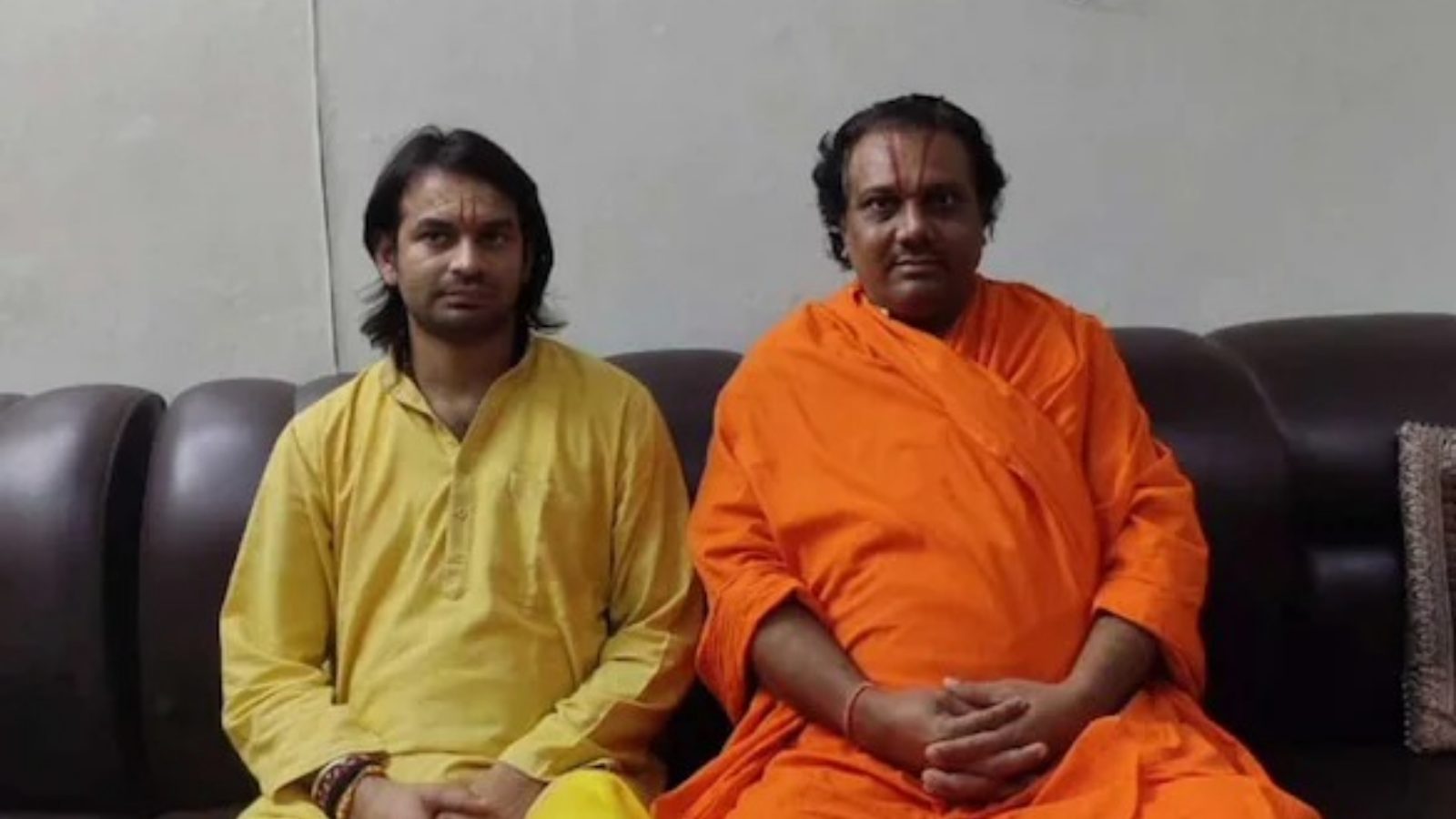 Amid Reports of Infighting in RJD, Tej Pratap Yadav on Pilgrimage in ...